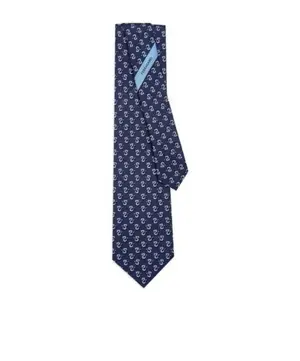 FERRAGAMO Dragon Pattern Neck Tie