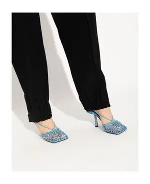 Bottega Veneta Sparkle Stretch Sandals