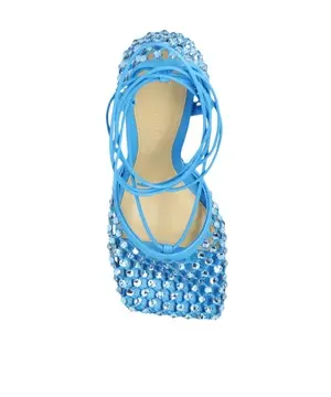Bottega Veneta Sparkle Stretch Sandals