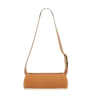 JIL SANDER Logo Debossed Shoulder Bag