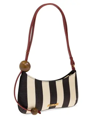 Jacquemus Le Bisou Perle Shoulder Bag - Black