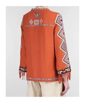 Isabel Marant Étoile Zelda Blouse With Embroidered Details