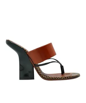 Dries Van Noten Open Toe Stiletto Heeled Sandals