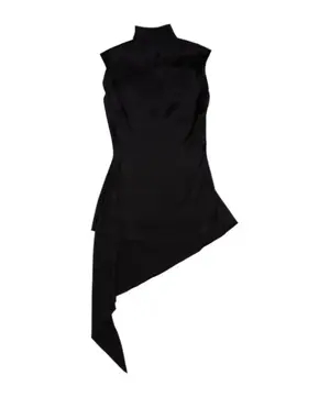 Alaïa Asymmetrical Sleeveless Dress