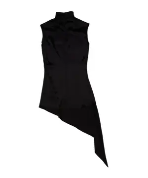 Alaïa Asymmetrical Sleeveless Dress