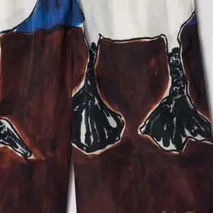 Burberry Swan Print Bermuda Shorts - Black