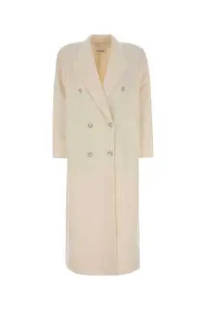 THE FRANKIE SHOP Double-breasted Coat - Nude