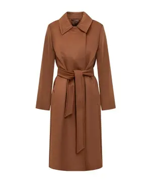 Max Mara Belted Coat - Brown