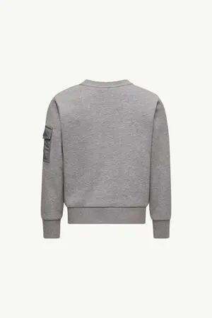 Moncler Cotton Sweatshirt With Pocket Detail