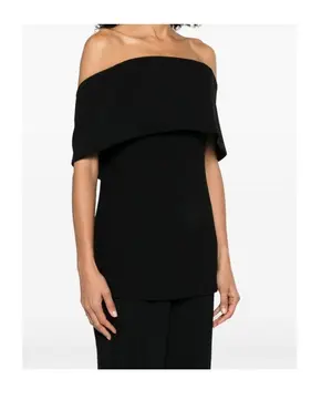 TOTEME Off-the-shoulder Sculpted Top