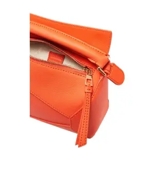 Loewe Mini Puzzle Top Handle Bag - Orange