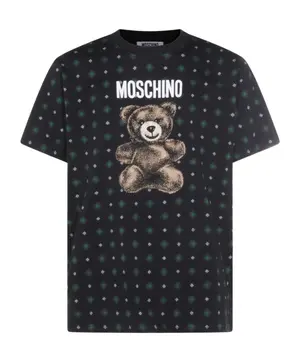 Moschino Teddy Printed T-shirt - Black