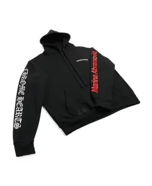 Chrome Hearts Ribbed Sweatshirts Hoodies For Men