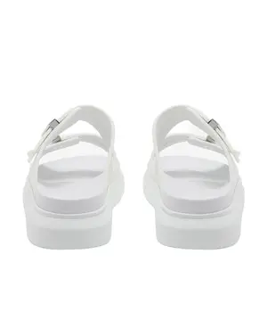 Alexander McQueen Hybrid Slides With Silver Hardware - Ivory