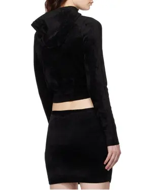 Alexander Wang Cropped Hoodie - Black