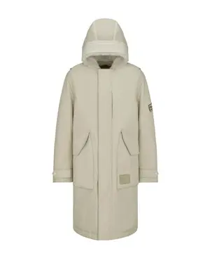 Dior Hooded Parka With Removable Sheepskin Hood