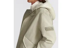 Dior Hooded Parka With Removable Sheepskin Hood
