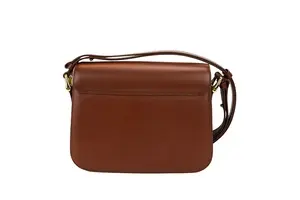 A.p.c. Grace Foldover Shoulder Bag - Brown