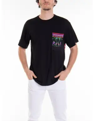 Versace T-shirt With Round Neck And Short Sleeves