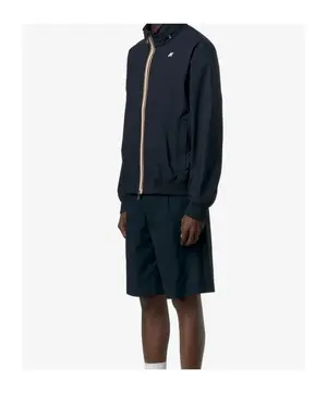 K-WAY Arsene Stretch Dot Jacket - Blue Depth