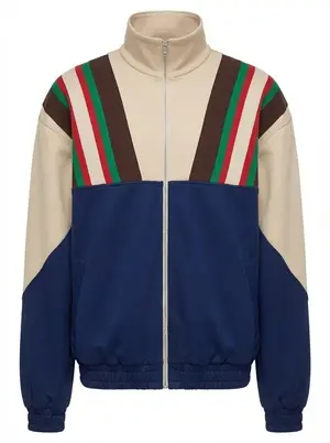 Gucci Zip-up Multicolored Jacket