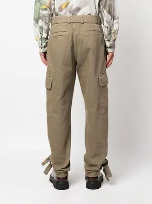 Dries Van Noten Belted Cargo Pants