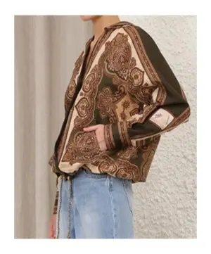 Zimmermann Printed Long Sleeve Shirt