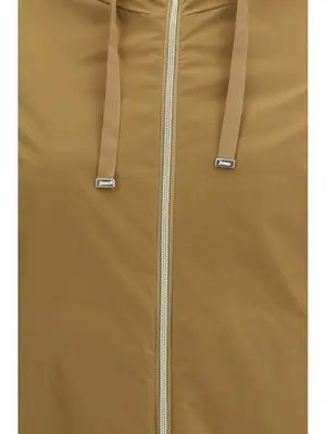 Herno Zip-up Reversible Hooded Coat