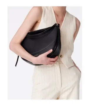 Vanessa Bruno Large Curved Shoulder Bag