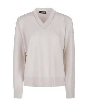 Fabiana Filippi V-neck Knitted Jumper