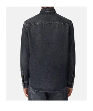 Versace Button-up Denim Shirt