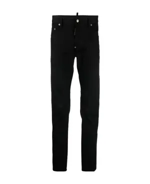 Dsquared2 Skater Straight Leg Slim-cut Jeans - Black