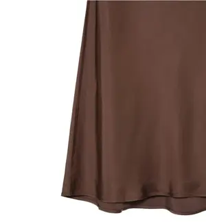 Vince Elasticated Waistband Midi Skirt - Dkb