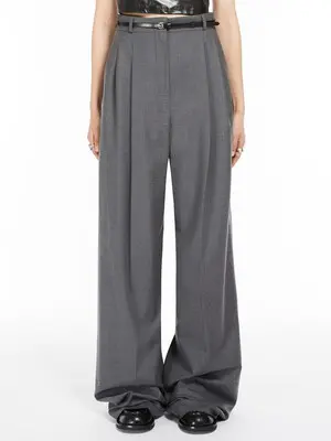 Sportmax Belted Wide Leg Pants