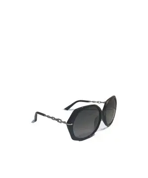 SWAROVSKI Geometric Frame Sunglasses
