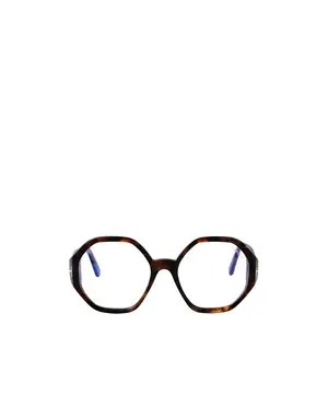 TOM FORD Geometric Eyeglasses - Black