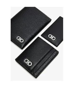 FERRAGAMO Logo Leather Wallet