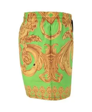 Versace Baroque Print Swim Shorts