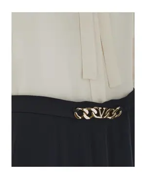 Valentino Garavani Pussy-bow Collar Shirt Dress