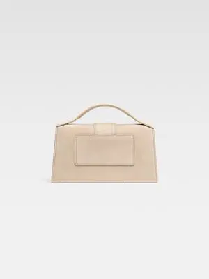 Jacquemus Large Bambino Magnetic Closure Crossbody Bag - Nude