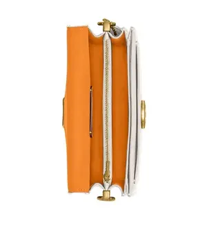 COACH Flap Shoulder Bag - Chalk