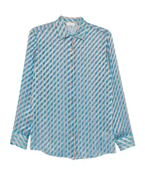 Dries Van Noten Striped Shirt - Blue