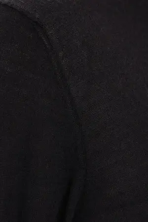 ALLUDE Roll Neck Knit T-shirt