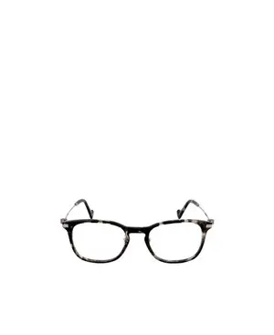Moncler Rectangular Frame Glasses - Black