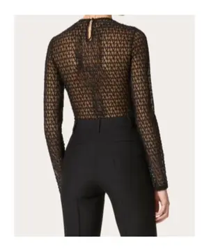 Valentino Garavani Cut-out Crewneck Top