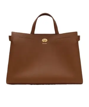 Burberry Medium Cotswolds Check Tote - Hazel-brown