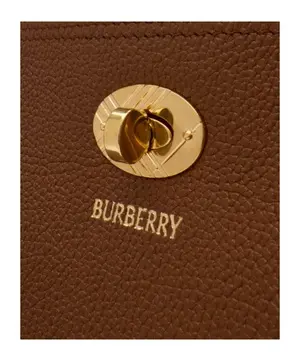 Burberry Medium Cotswolds Check Tote - Hazel-brown