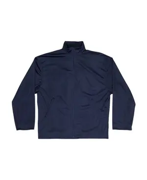 Balenciaga Zip-up Oversized Sweatshirt - Blue