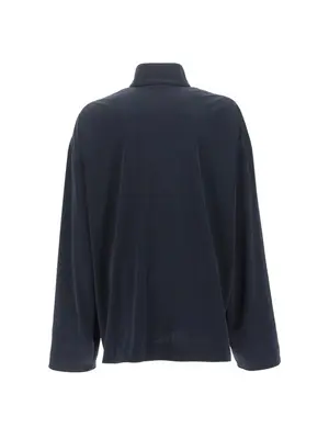 Balenciaga Zip-up Oversized Sweatshirt