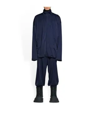 Balenciaga Zip-up Oversized Sweatshirt